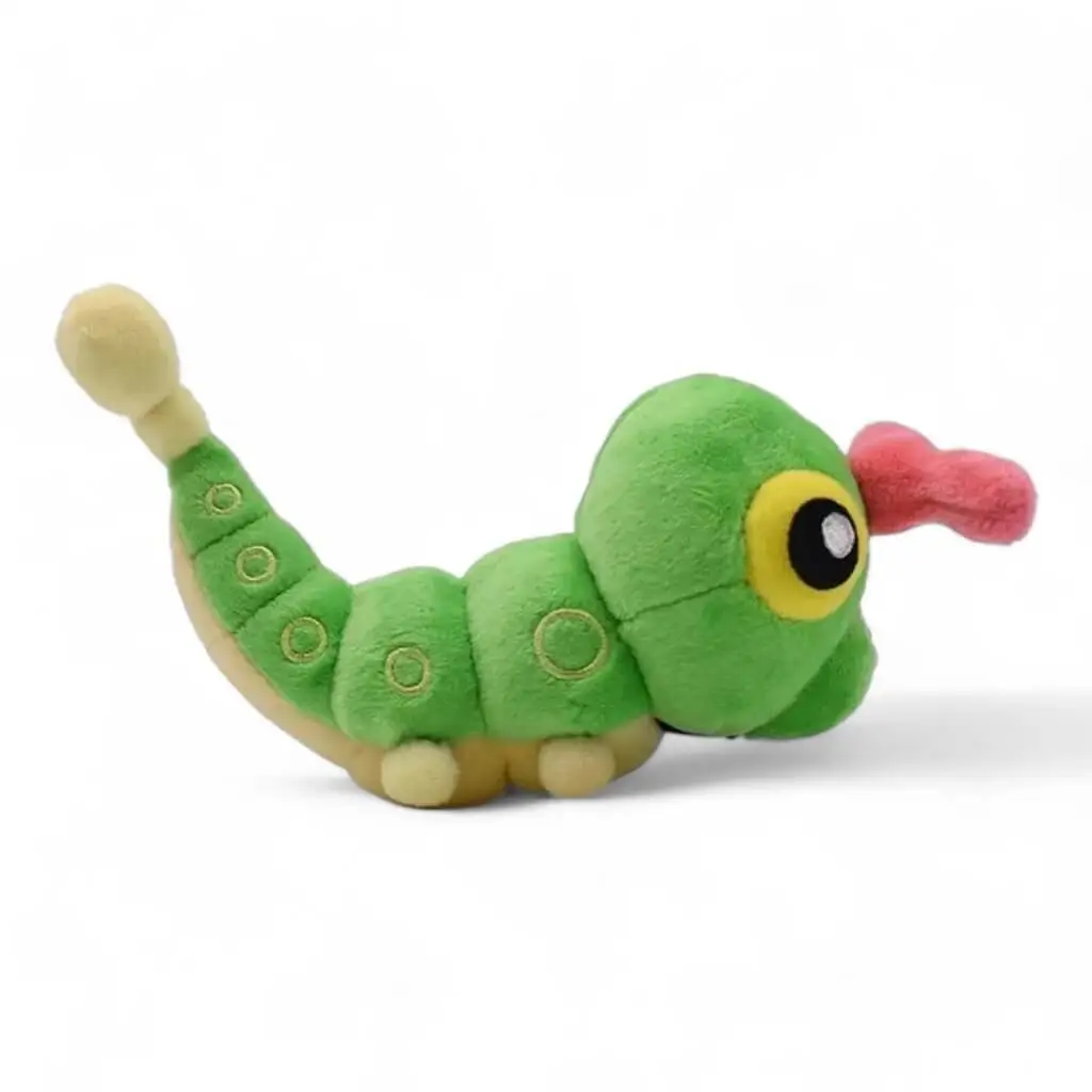 Pokémon Caterpie Plush 8″ - Pokémon Town