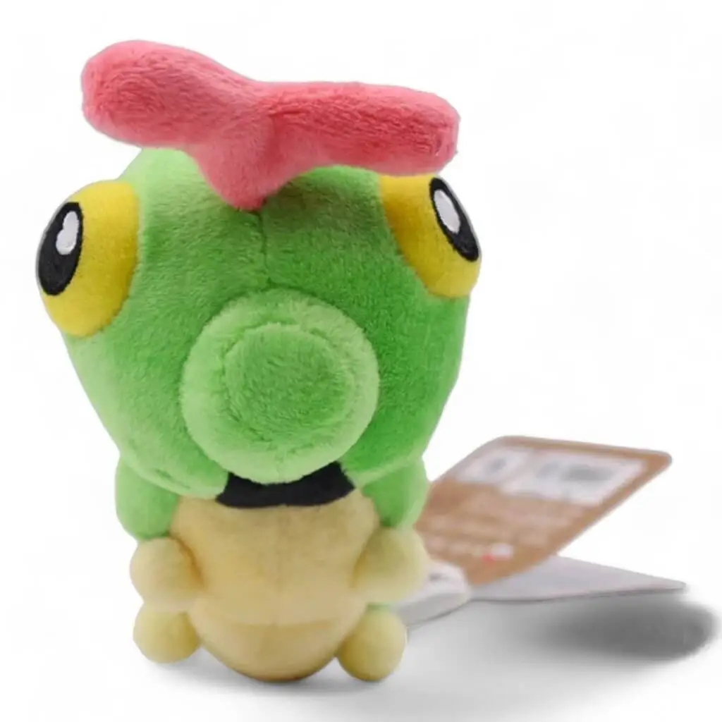 Pokémon Caterpie Plush 8″ - Pokémon Town