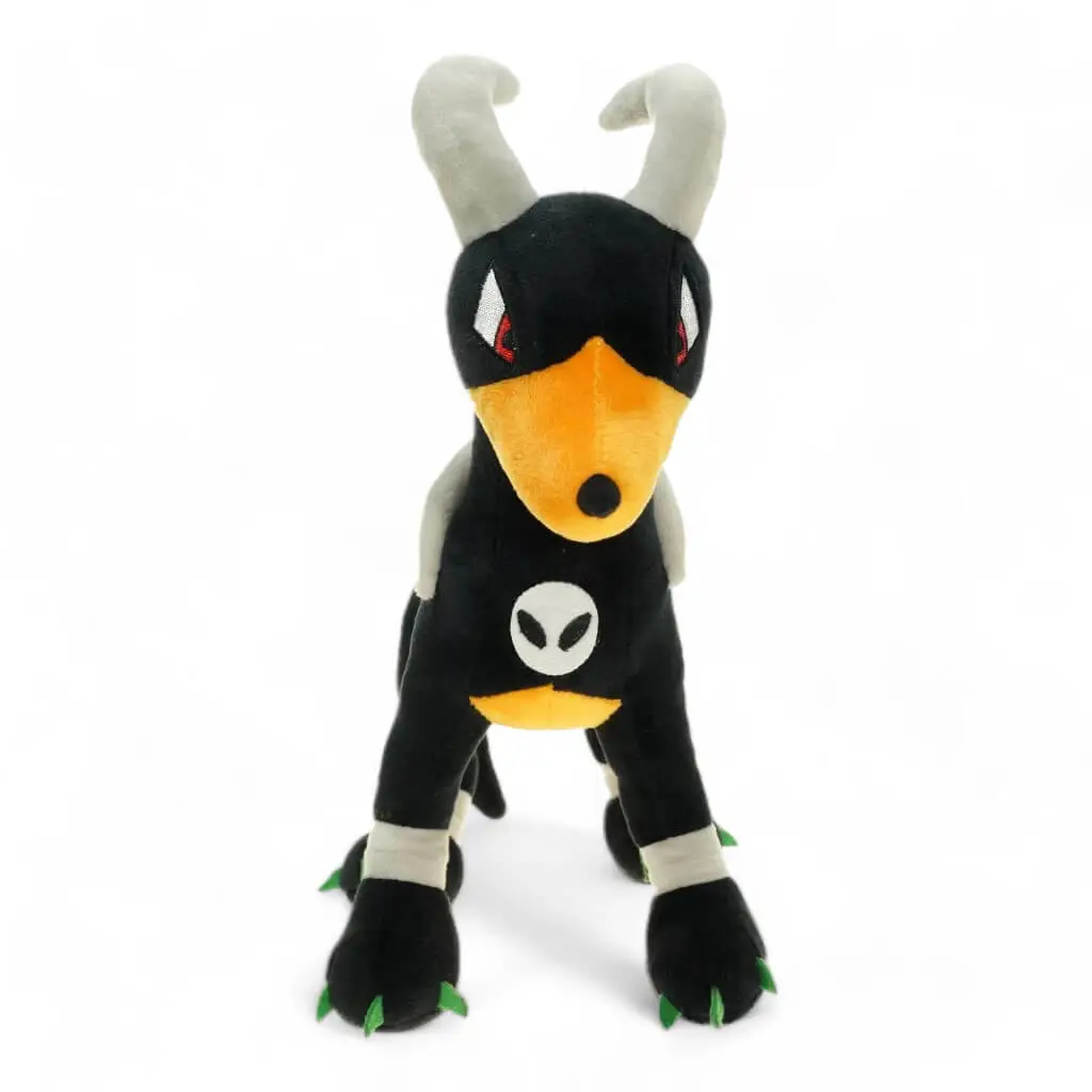Pokémon Houndoom Plush 12″ - Pokémon Town