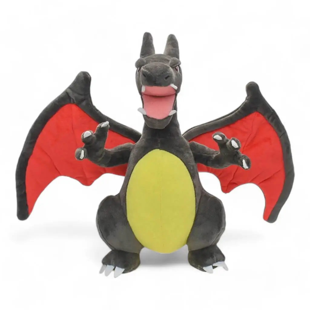 Shiny Charizard Plush Toy 9″ - Pokémon Town